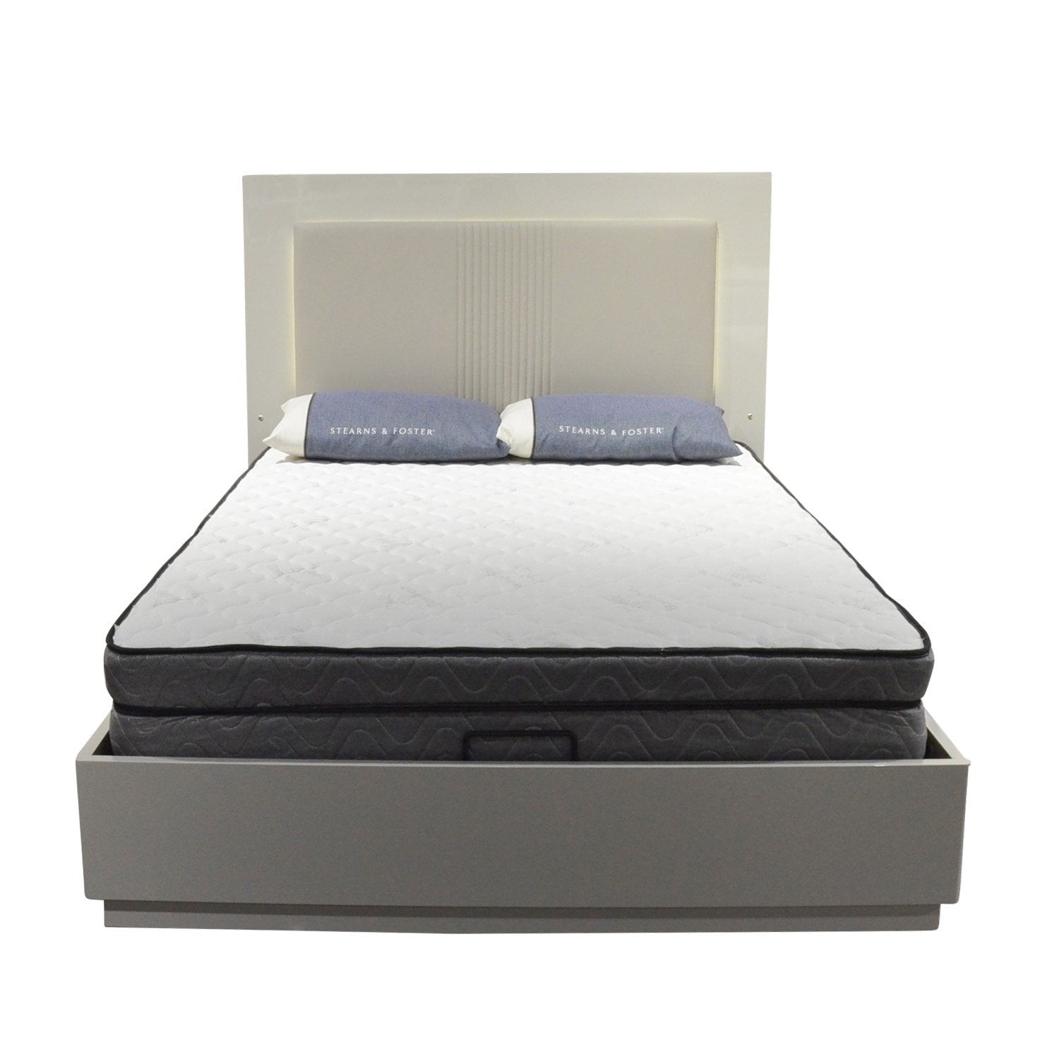 AURORA Double Lift-Up Bed with Ambient Lighting – Home Quarters Furnishings